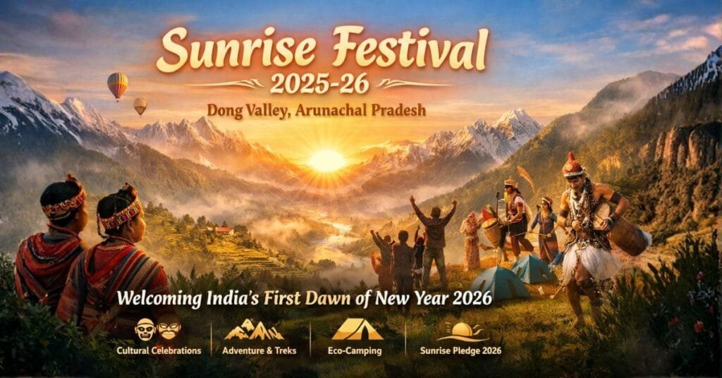Sunrise Festival at Dong Valley: India’s First Dawn of 2026